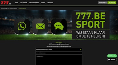 Bet777 » Alle sportwedden promoties van Bet777 → mei 2025